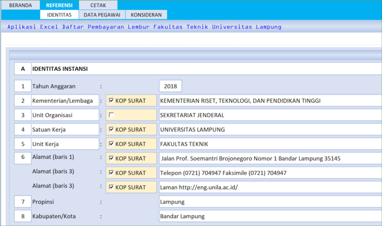 Form Excel: Cara Praktis Memasukkan Data Lebih Cepat dan Rapi