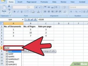 Fungsi SUM pada Excel: Tips & Contoh Penggunaannya