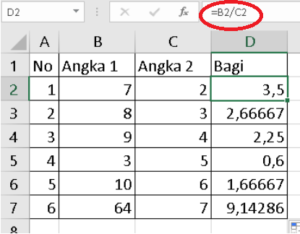 Jangan Salah! Begini Rumus Bagi di Excel yang Benar